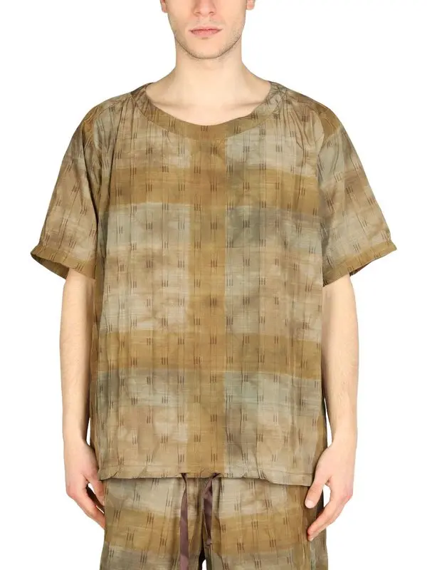 Needles Boxy Fit T-shirt - Brown