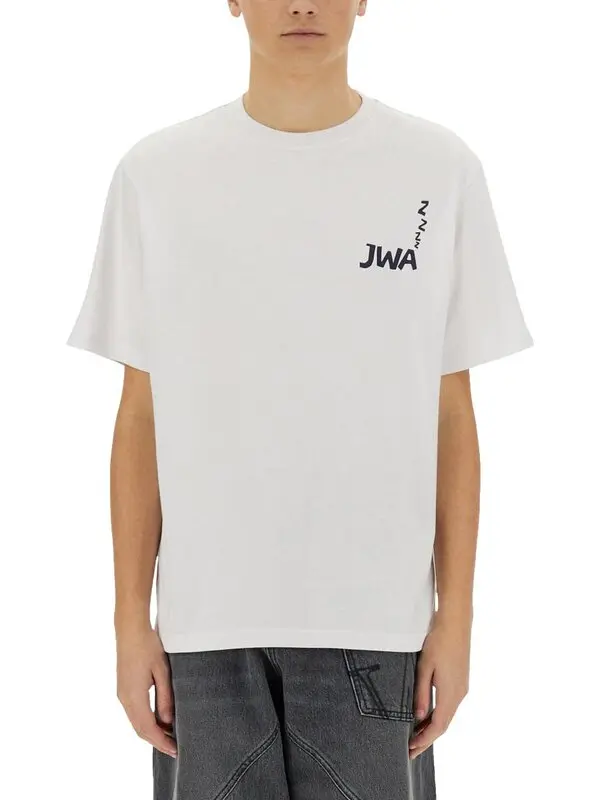 JW Anderson T-shirt With Logo - White