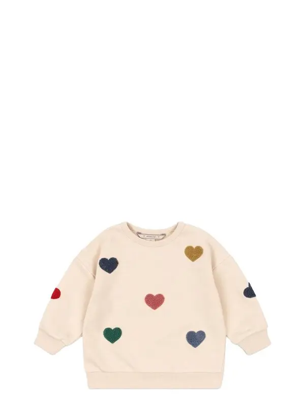 KONGES SLØJD Heart Jersey - Beige