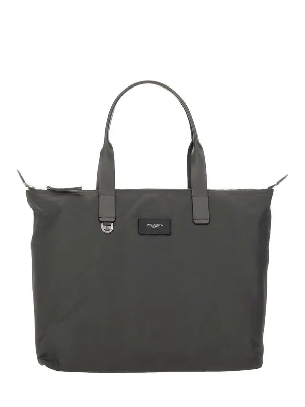 Dolce & Gabbana Shopping Bag Adamo - Charcoal