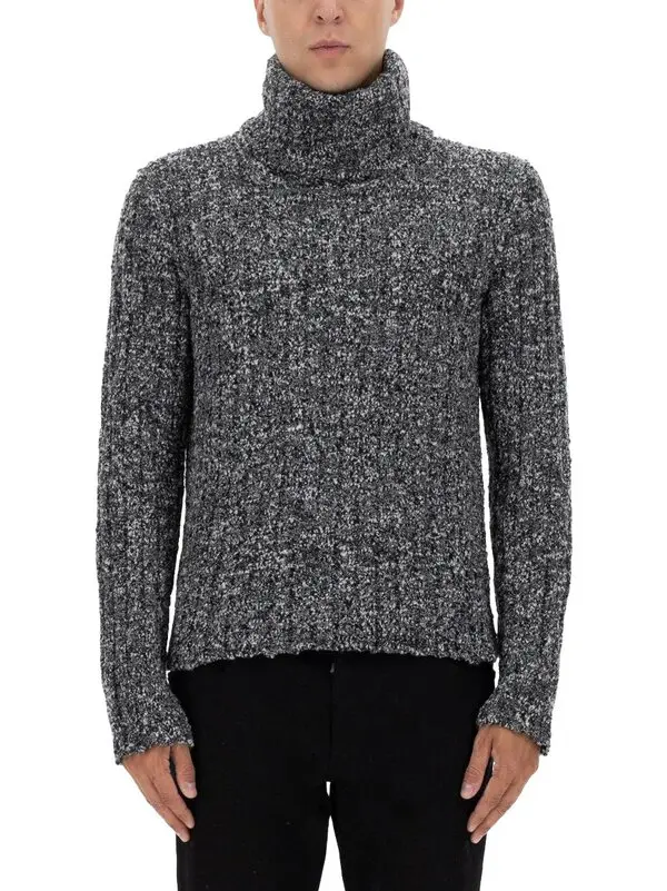 Dolce & Gabbana Turtleneck Pullover - Grey