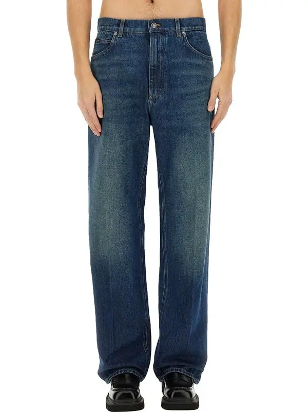 Dolce & Gabbana Oversize Jeans - Blue