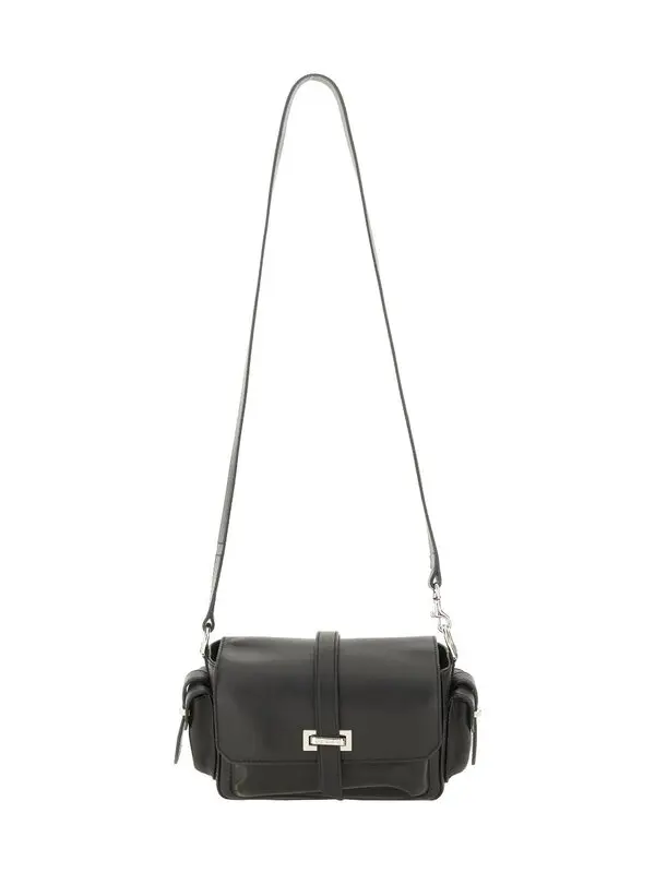 Hogan Small Flap Bag - Black