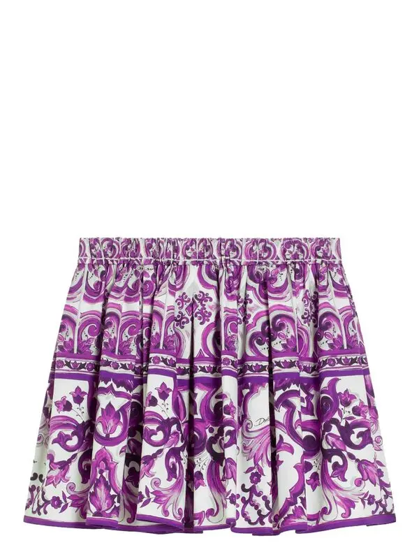 Dolce & Gabbana Printed Skirt - Multicolour