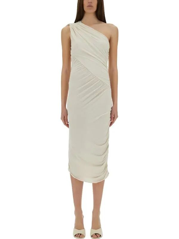 Rick Owens Long Amira Dress - White