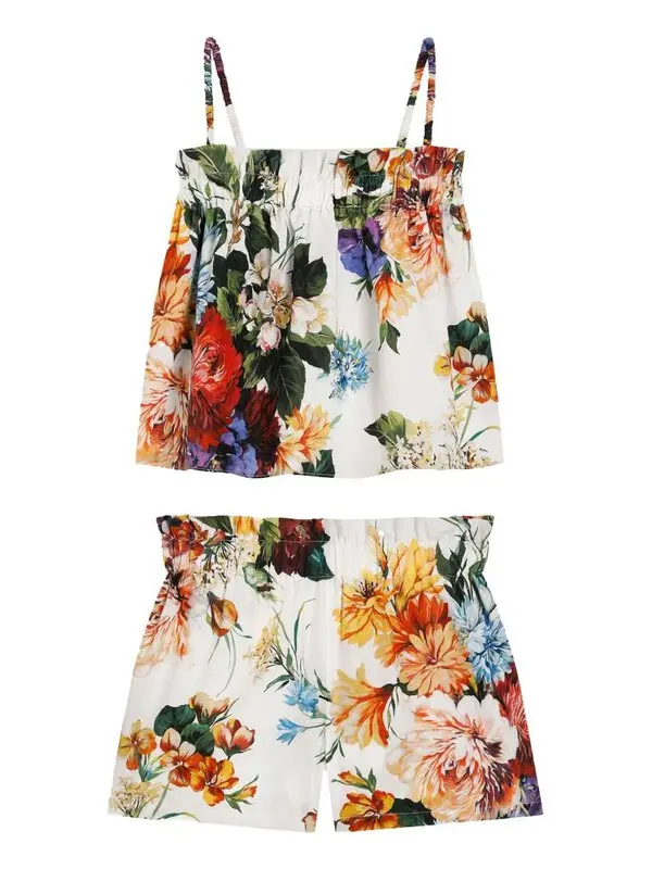 Dolce & Gabbana Top Set With Shorts - Multicolour