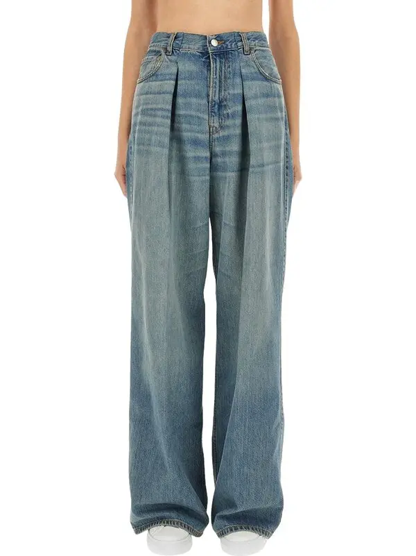 HAIKURE Wide Leg Jeans - Denim