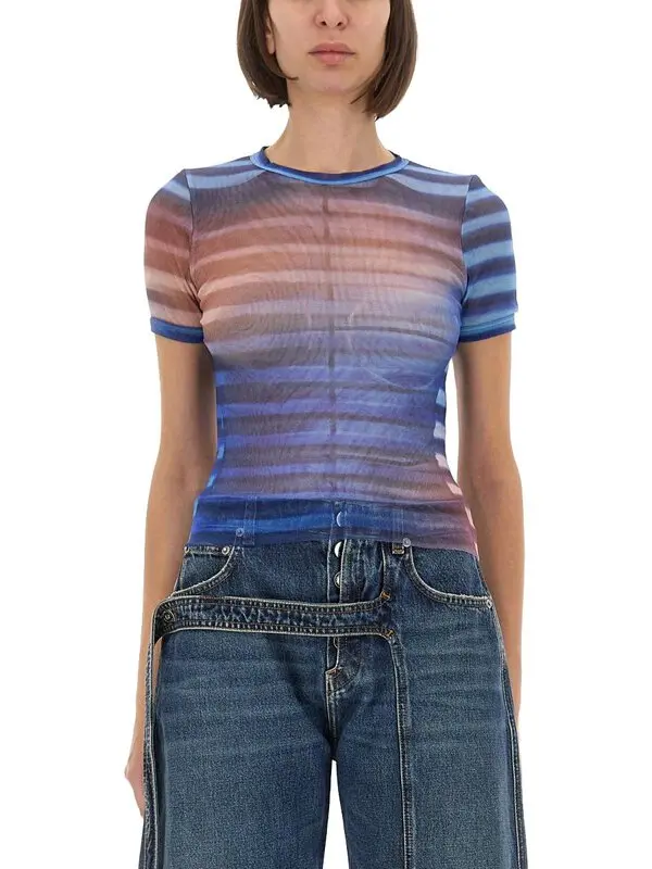Jean Paul Gaultier Air Mesh T-shirt - Multicolour