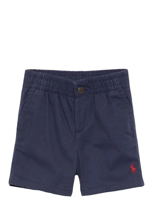 Polo Ralph Lauren Bermuda Short With Logo - Blue