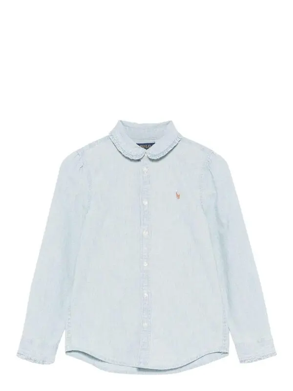 Polo Ralph Lauren Shirt With Embroidery - Blue