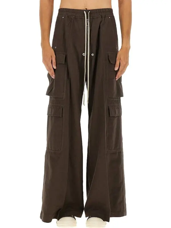 Rick Owens Double Cargo Jumbo Belas Pants - Brown
