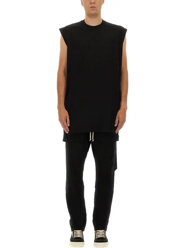 Rick Owens Tarp T Plush T-shirt - Black