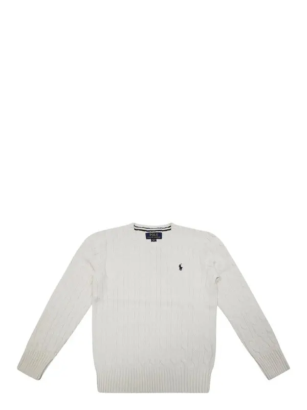Polo Ralph Lauren Logo Sweater - Ivory