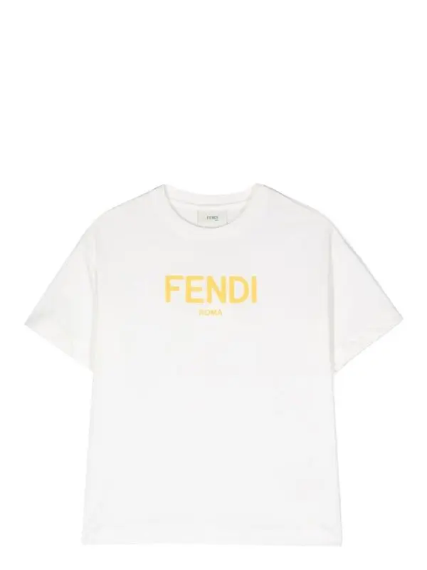 Fendi Logo T-shirt - Multicolour