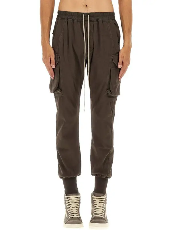 Rick Owens Mastodon Cut Pants - Brown
