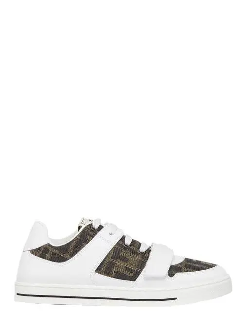 Fendi Ff Logo Sneakers - Multicolour