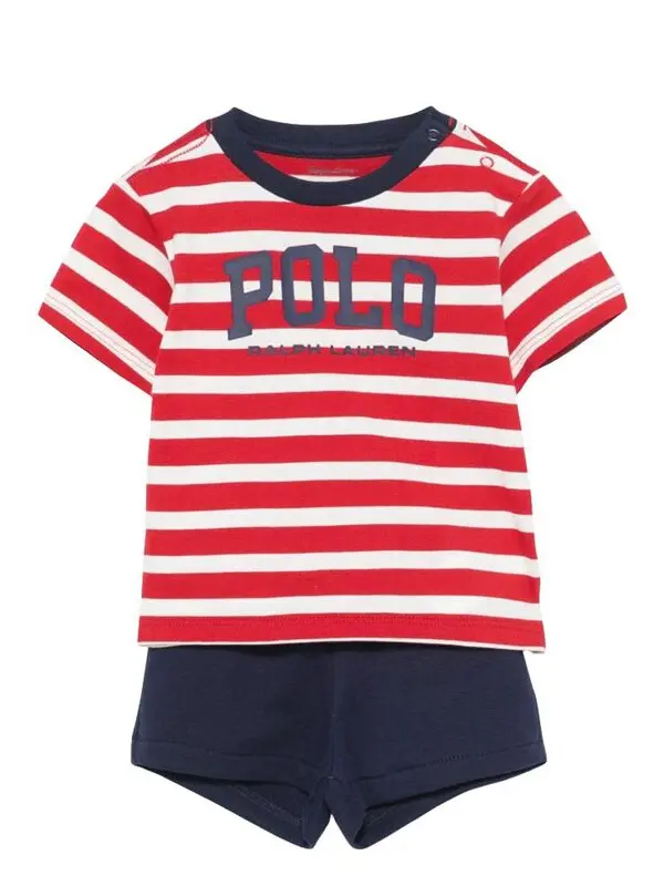 Polo Ralph Lauren T-shirt And Shorts Set - Red