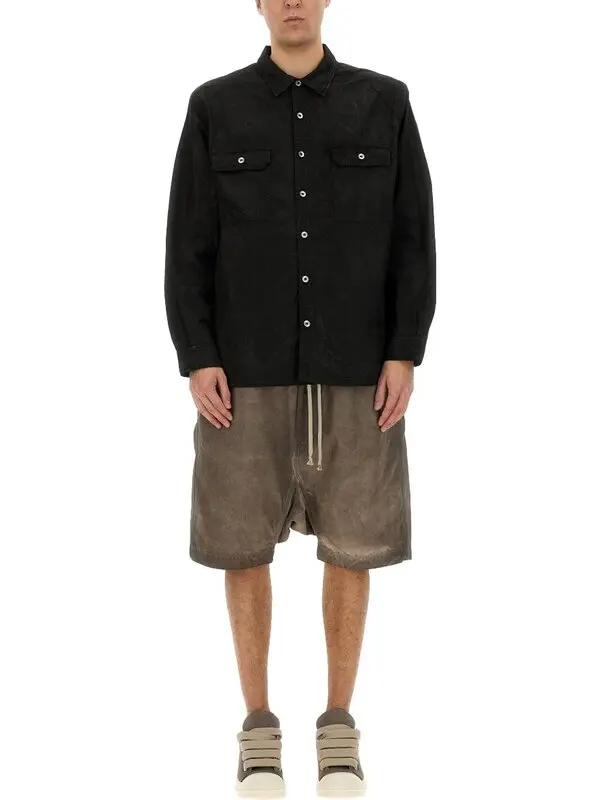 Rick Owens Jumbo' Outershirt - Black