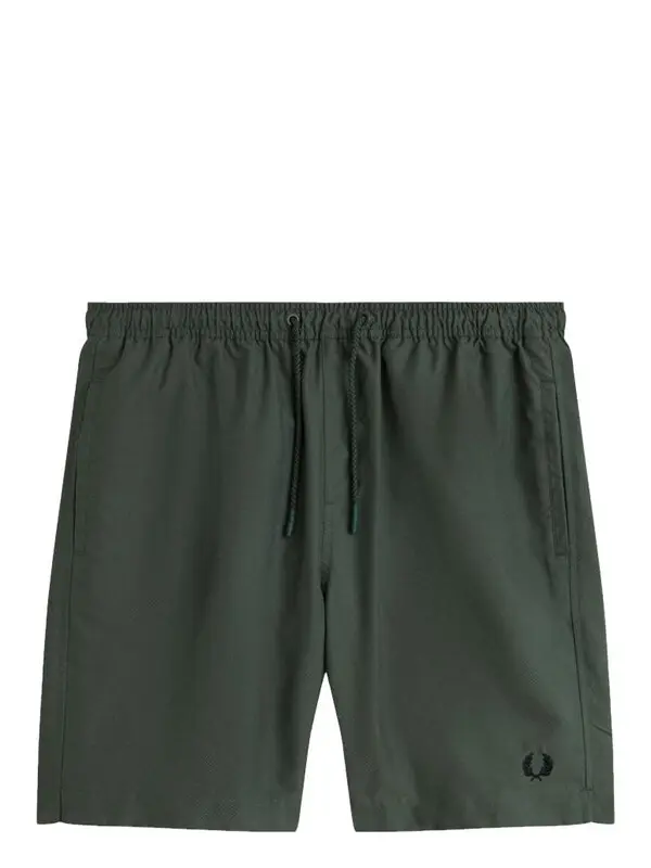 Fred Perry Boxer Swimsuit - Green