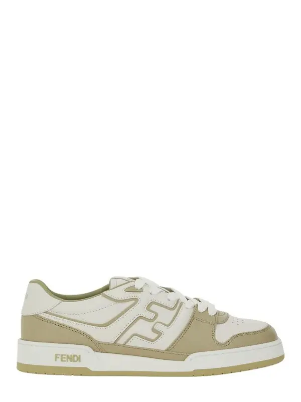 Fendi Match Sneakers - White