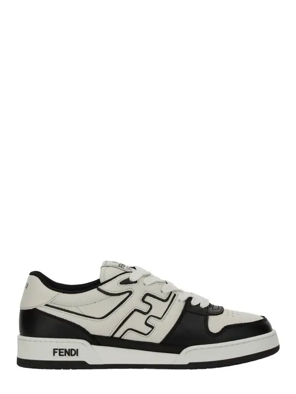 Fendi Match Sneakers - White