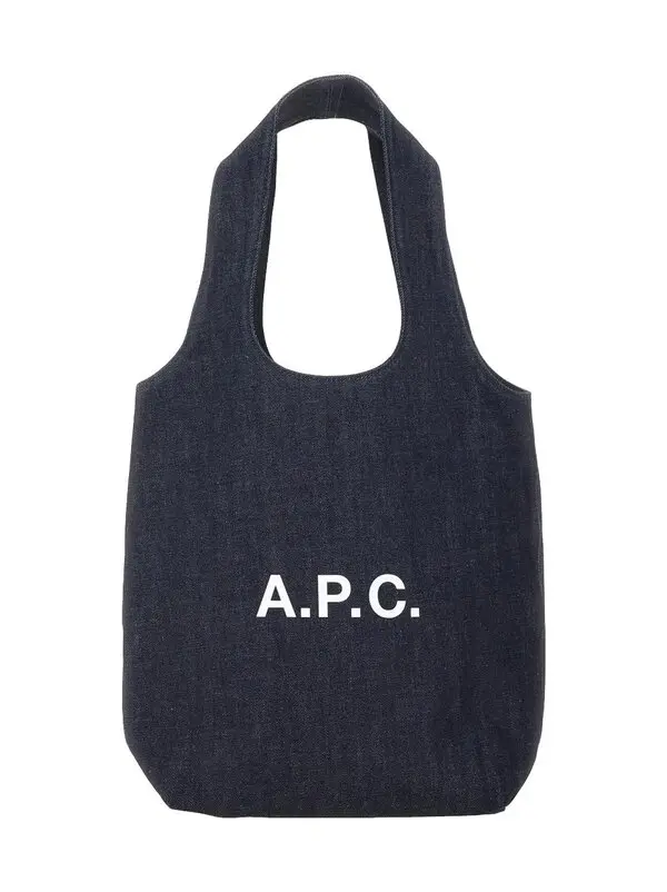 A.p.c. Ninon Small Tote Bag - Blue