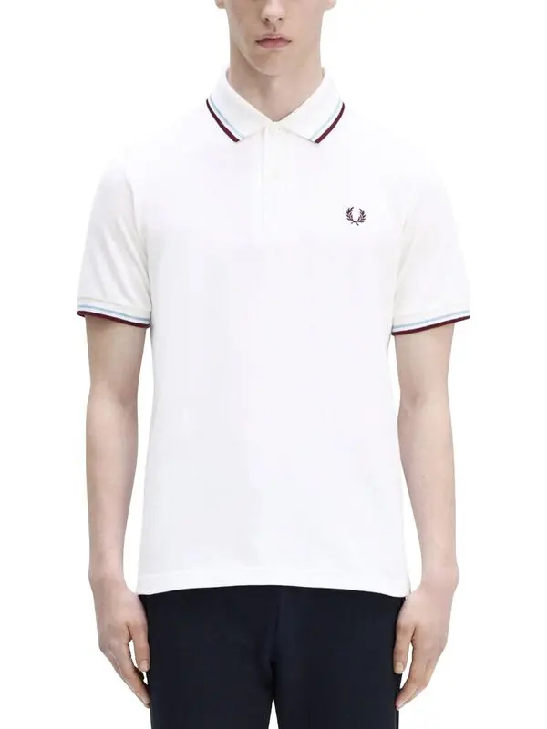 Fred Perry M12' Polo Shirt - White