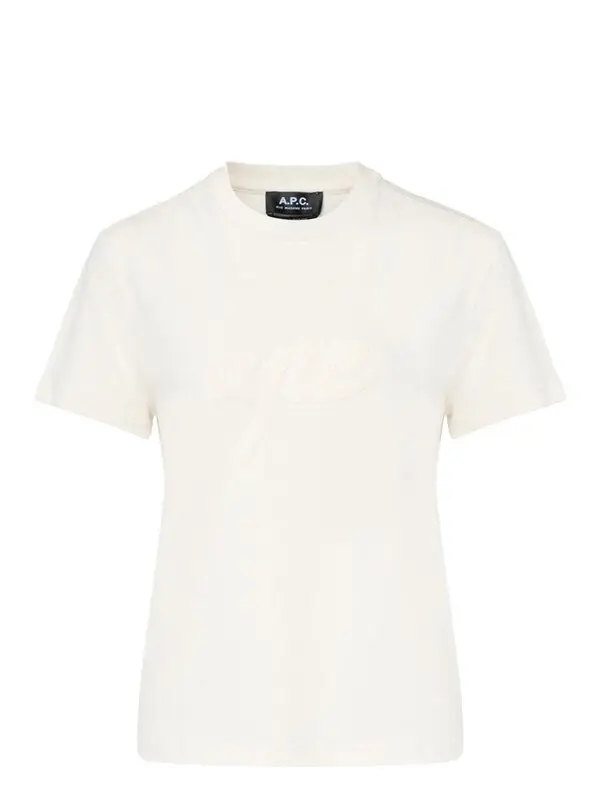 A.p.c. T-shirt Lenny - Ivory