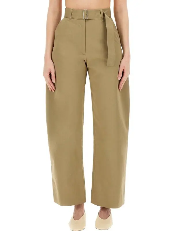 Studio Nicholson Twill 'doring' Pants - Beige