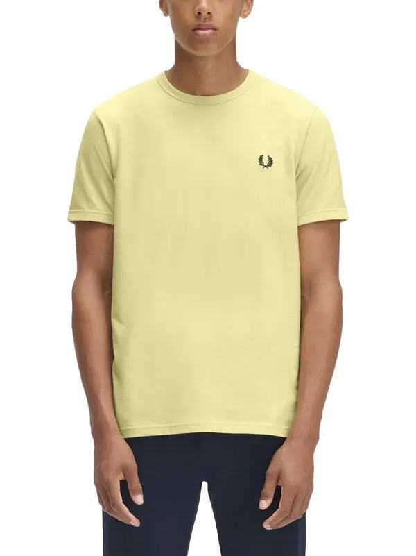 Fred Perry Ringer T-shirt - Yellow