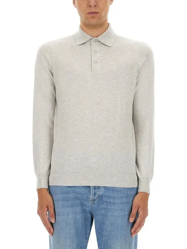 Brunello Cucinelli Cashmere Sweater - Grey