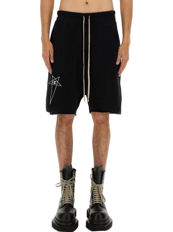 CHAMPION X RICK OWENS Short Pods Beveled - Black