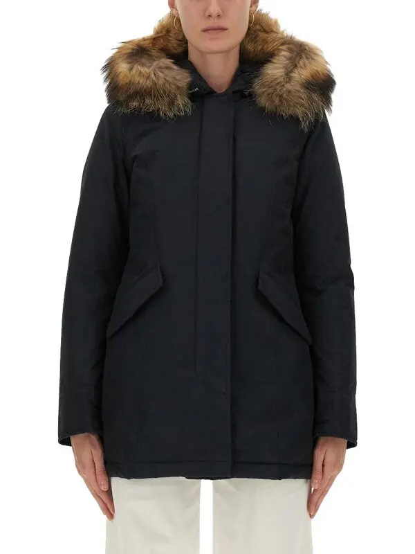 Woolrich Artic Racoon Parka - Blue