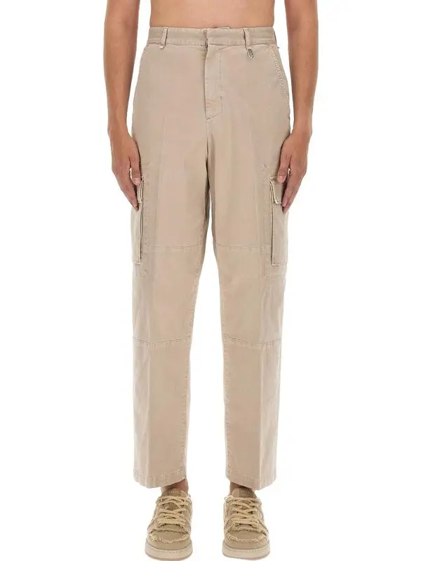 Fendi Gabardine Pants - Beige