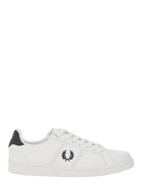 Fred Perry Leather Sneaker - White