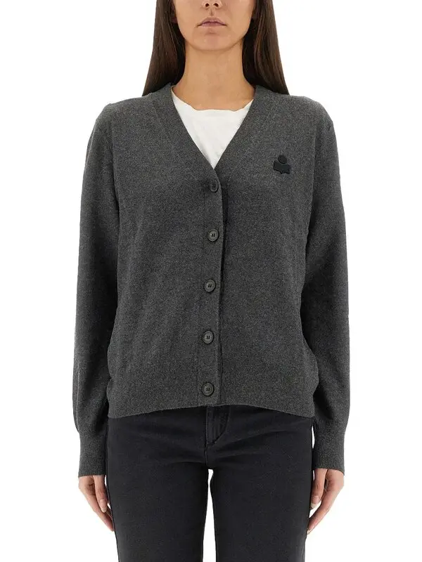 MARANT ETOILE Karin Cardigan - Grey
