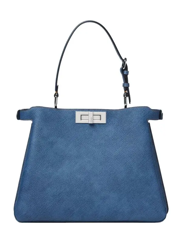 Fendi Medium Peekaboo Soft Bag - Blue