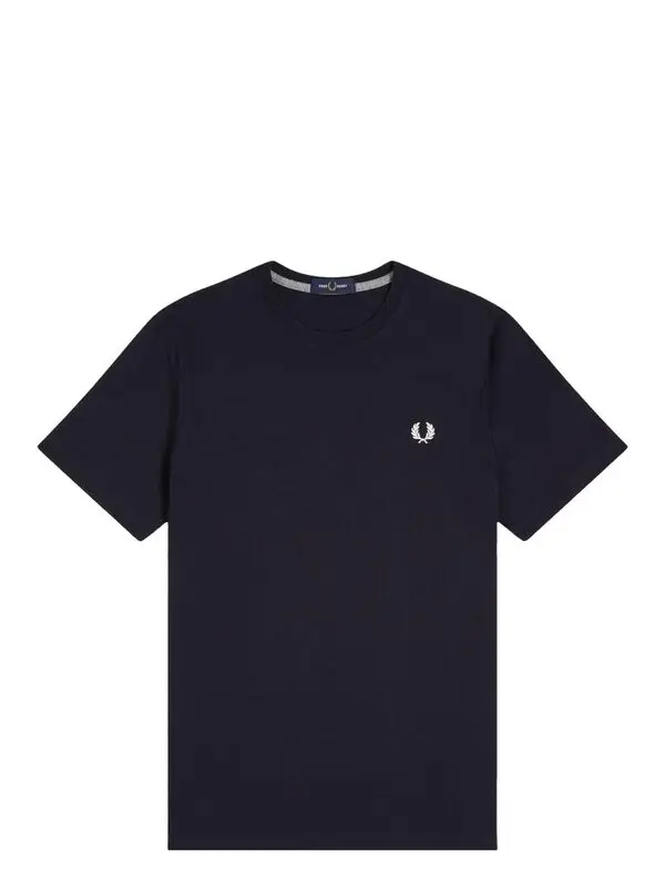 Fred Perry Cotton T-shirt - Blue