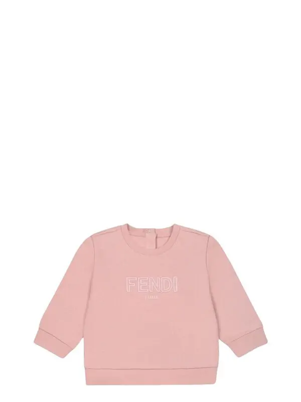 Fendi Cotton Sweatshirt - Pink