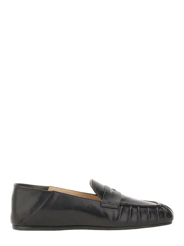 STUART WEITZMAN Moccasin Loafers - Black