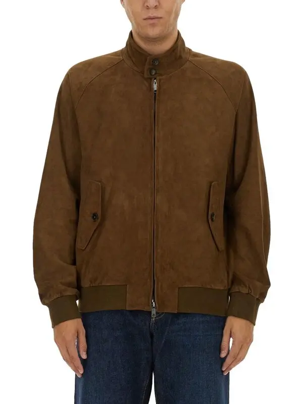 BARACUTA G9 Leather Jacket - Brown