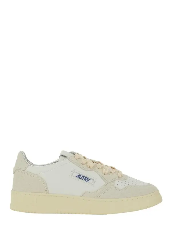 AUTRY Medalist Low Top Sneaker - White