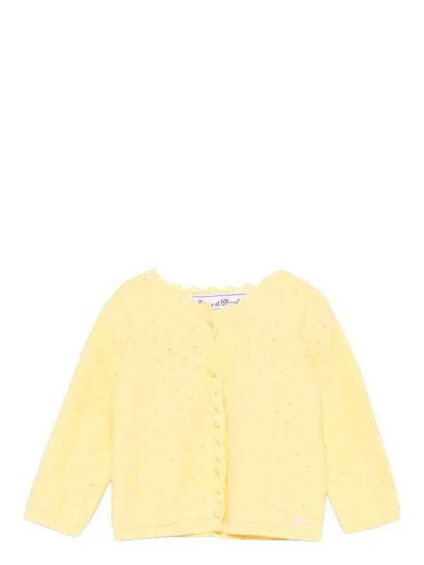 TARTINE ET CHOCOLAT Cardigan - Yellow