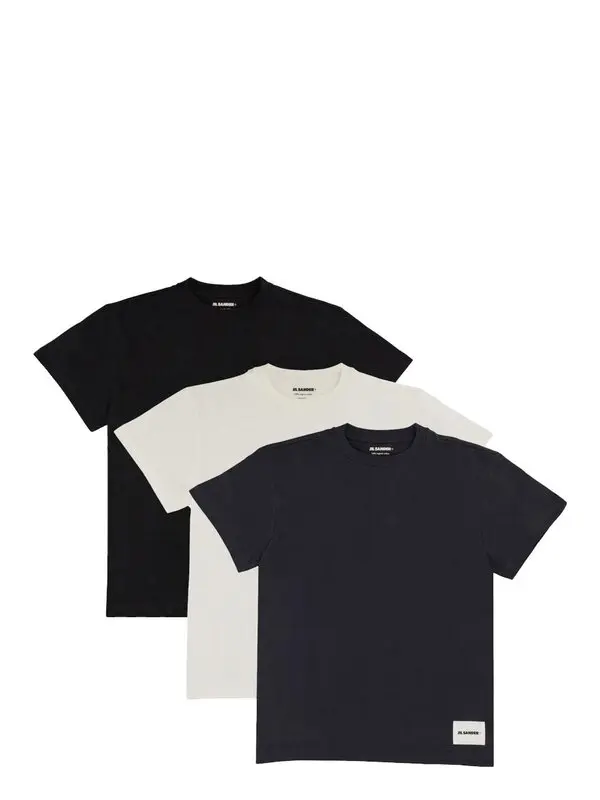 JIL SANDER 3-pack Regular Fit T-shirts - Multicolour