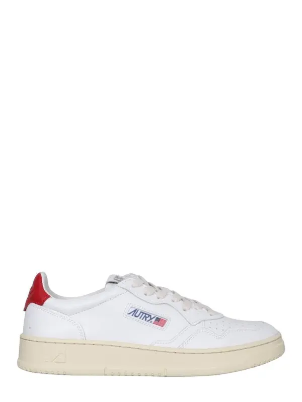 AUTRY Leather Sneaker - White