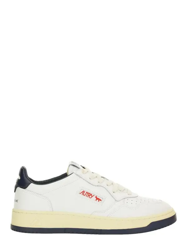 AUTRY X MAISON KITSUNE Medalist Low Sneakers - White