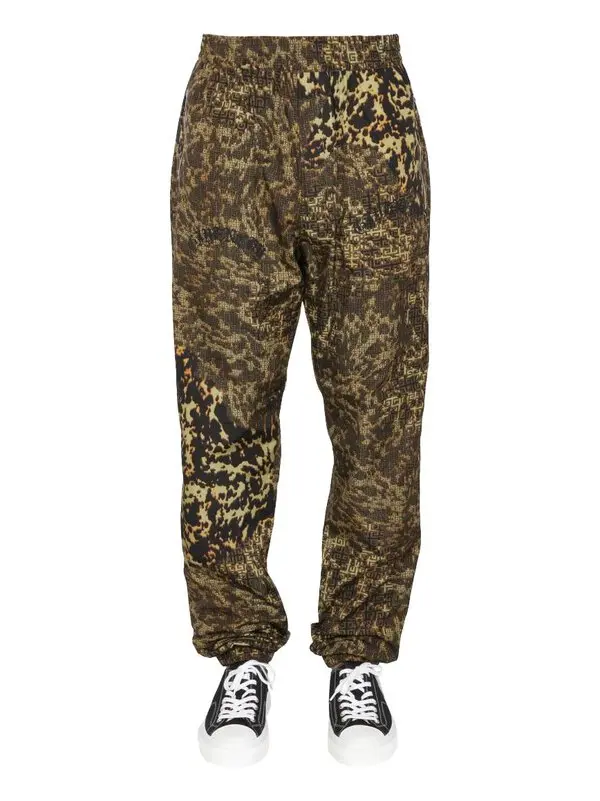 Givenchy 4g Print Trousers - Green