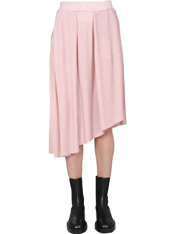 Givenchy Plissé Skirt - Nude