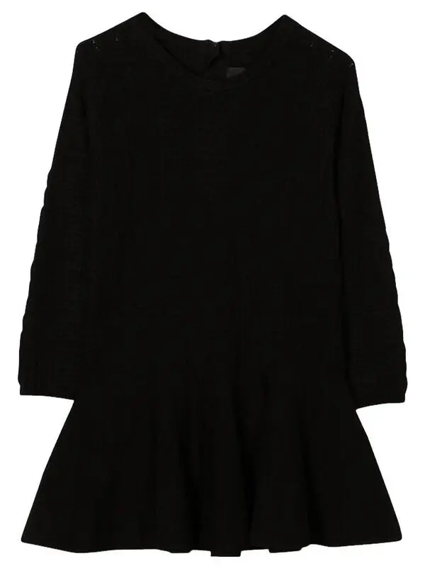 Givenchy Long Sleeved Dress - Black