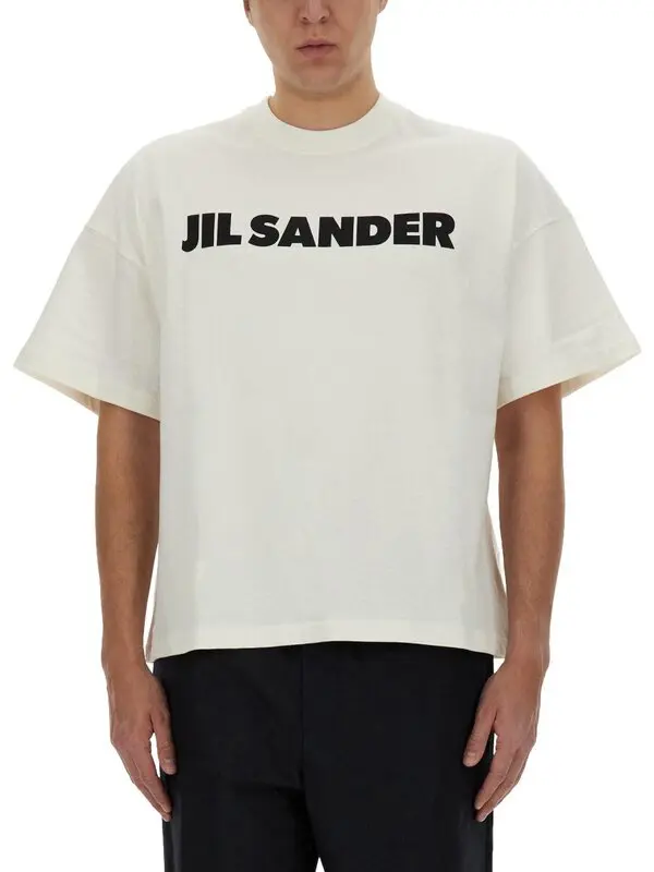 JIL SANDER Printed T-shirt - White